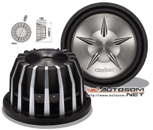 Clarion - Subwoofers - PXW1552 - Shopping AutoSom.net