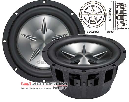 Clarion - Subwoofers - SRW1052 - Shopping AutoSom.net