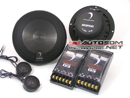 Diamond Audio - Linha D3 - D 352 - Shopping AutoSom.net