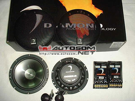 Diamond Audio - Linha D3 - D 362.5 - Shopping AutoSom.net