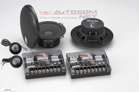 Diamond Audio - Linha D3 - D 341 - Shopping AutoSom.net
